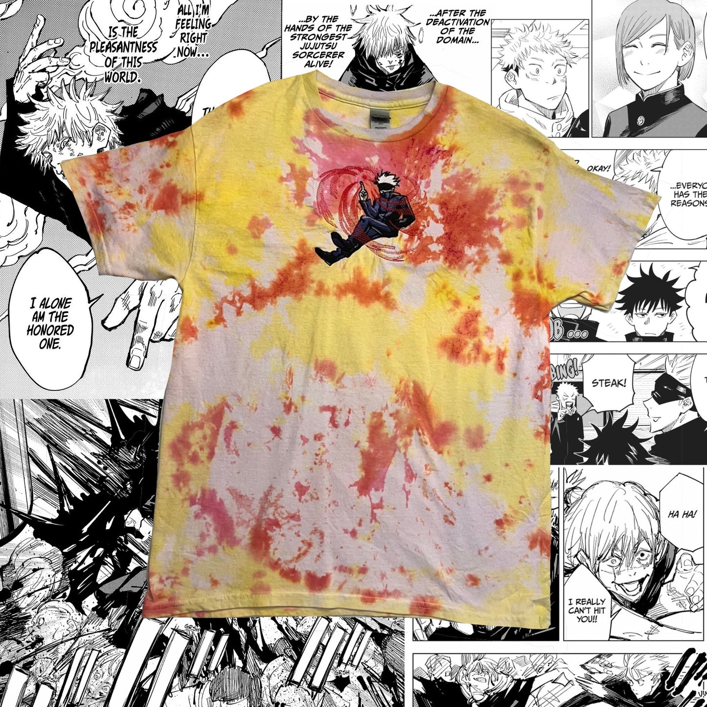 (M) Reversal: RED - Medium Short Sleeve – DreamLess Art